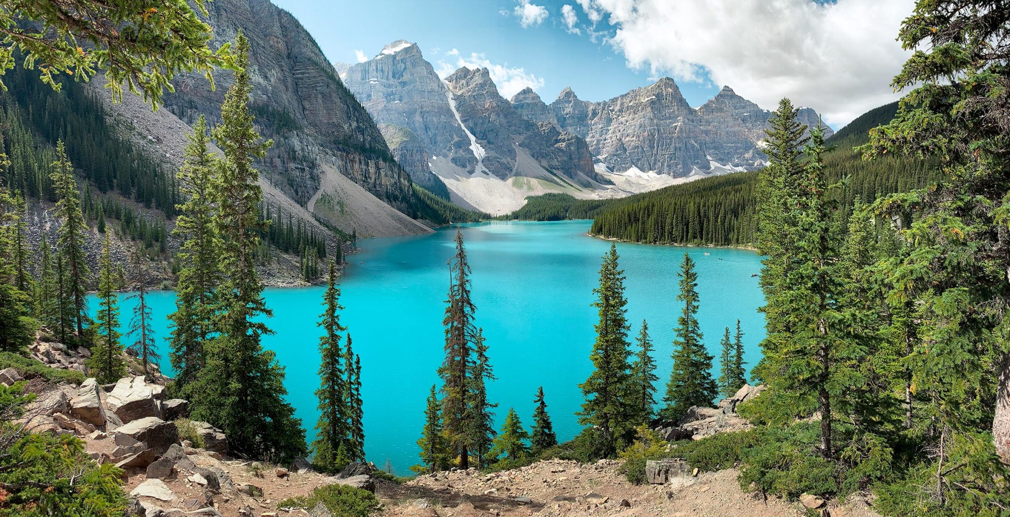 Visiter le Lac Moraine, le plus beau lac du monde