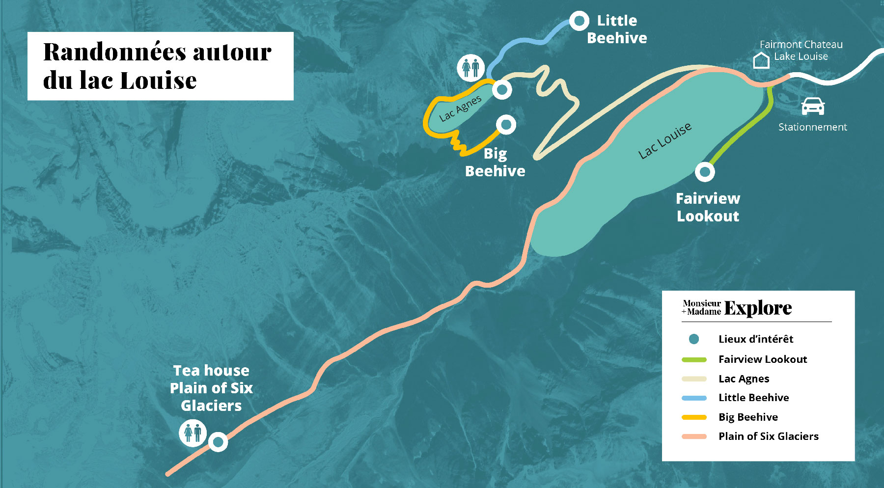 Les 5 plus belles randonnées à faire au lac Louise